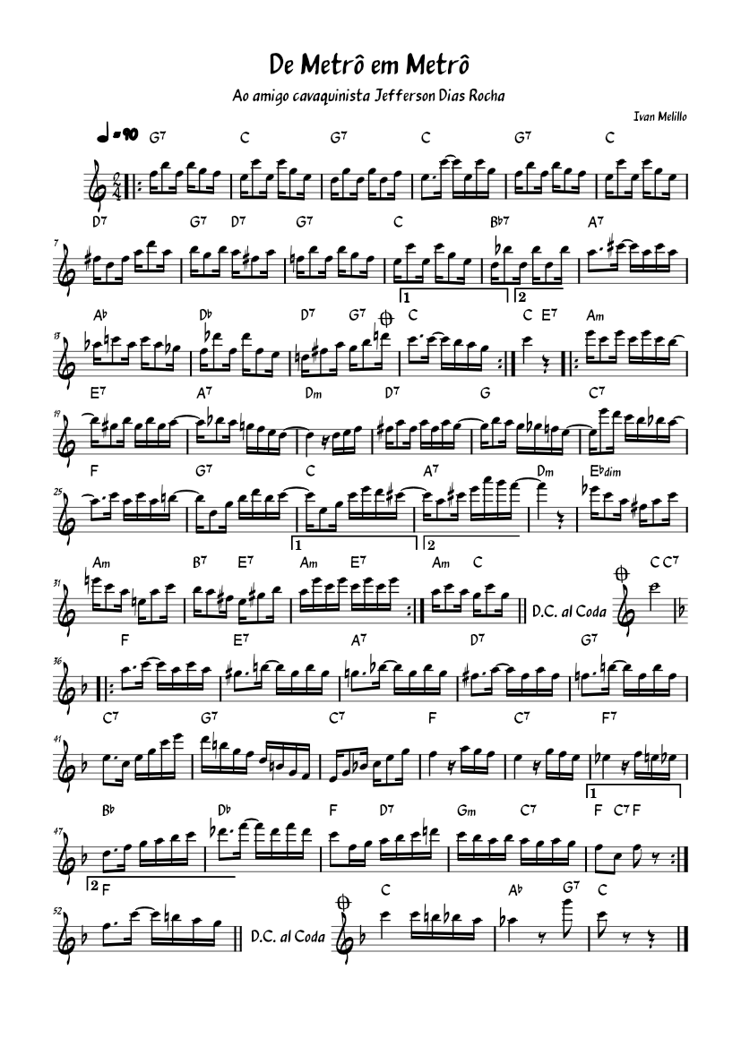 De Metr Em Metr Sheet Music For Piano Solo Easy Musescore