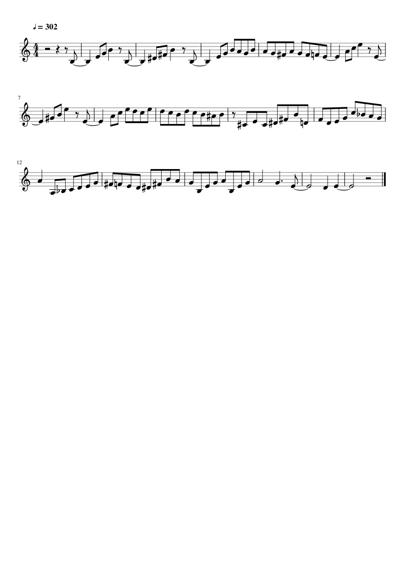 Got a match Sheet Music for Trumpet in b-flat (Solo) | MuseScore.com