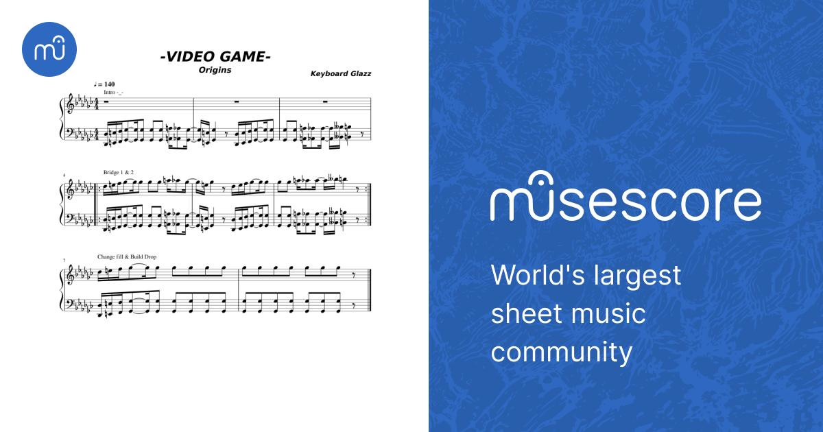 Video Game Sheet music for Piano (Solo) Easy | Musescore.com