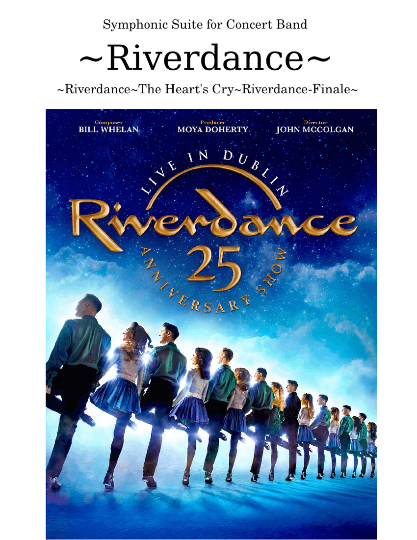 Symphonic Suite for Concert Band ~Riverdance~ Sheet music for Piano ...