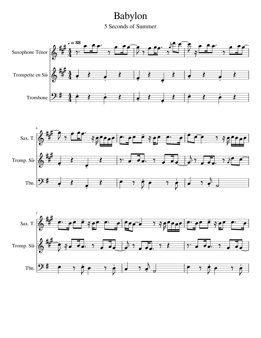 Babylon - piano tutorial