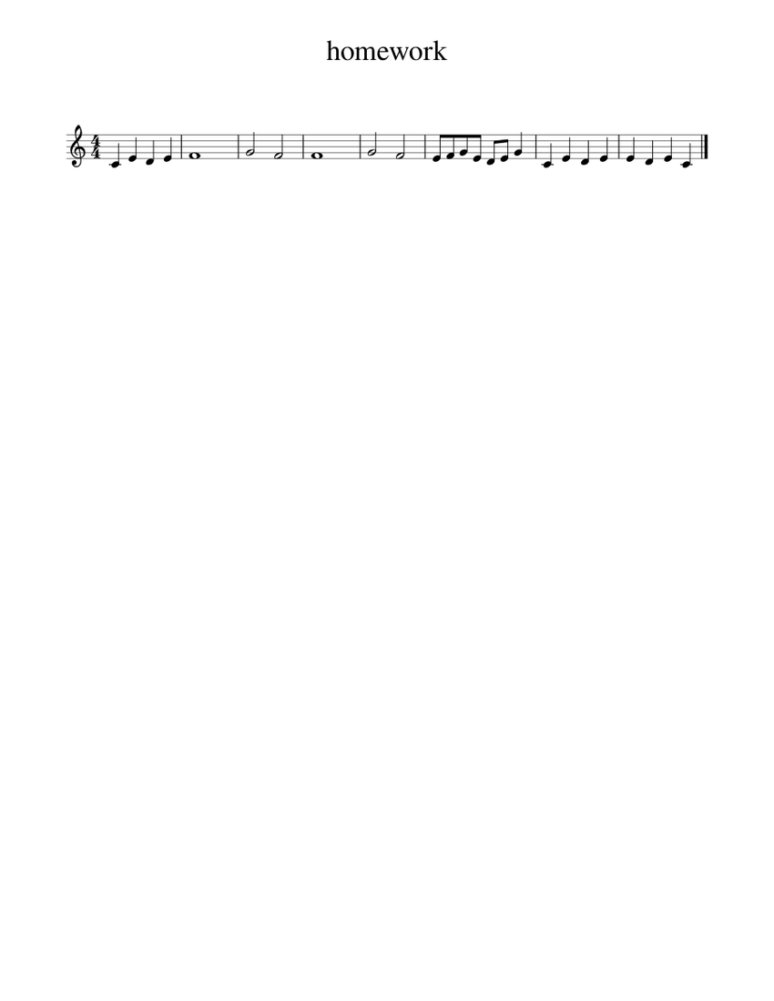 homework Sheet music for Xylophone (Solo) | Musescore.com
