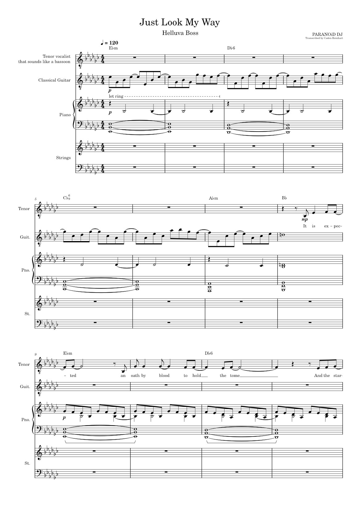 Just Look My Way - Helluva Boss (Update Dec. 22nd, 2023) Sheet music ...