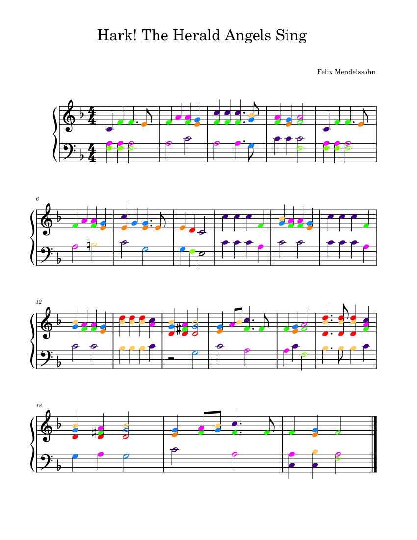 Hark, the Herald Angels Sing – Felix Mendelssohn Hark! The Herald ...