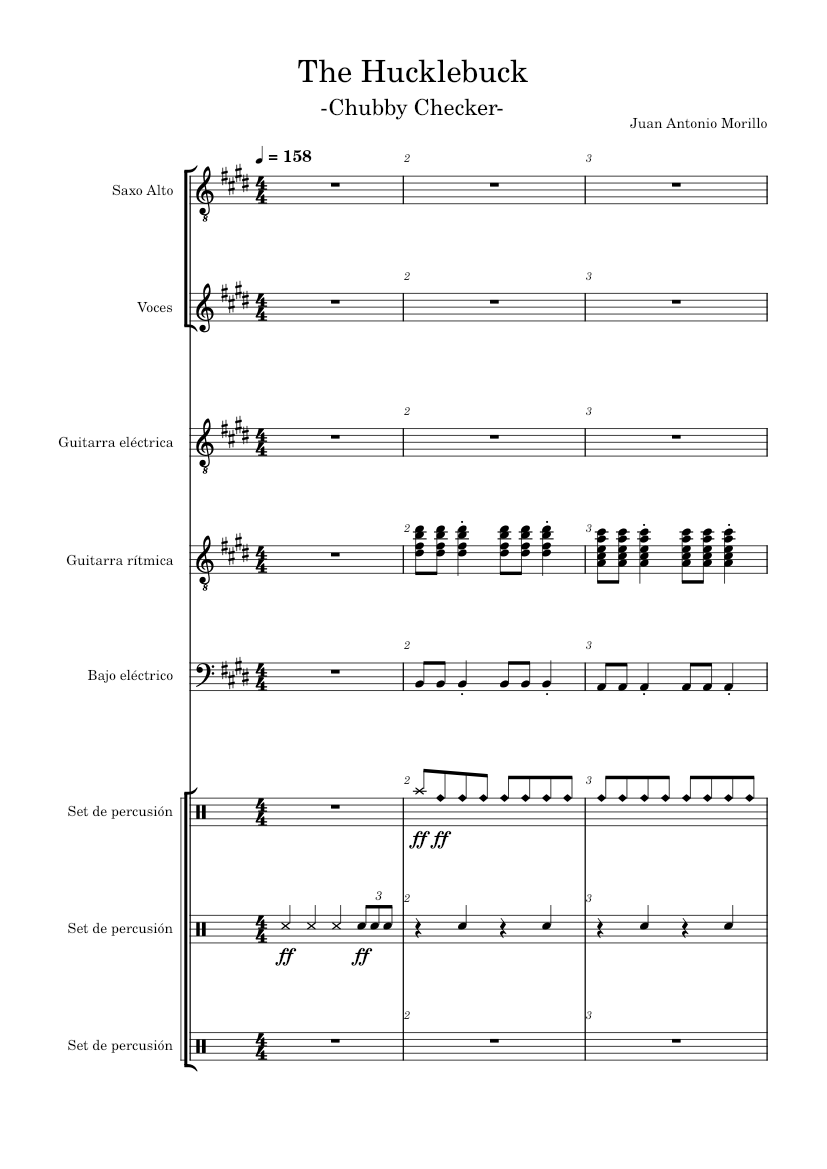 The Hucklebuck – Chubby Checker - piano tutorial