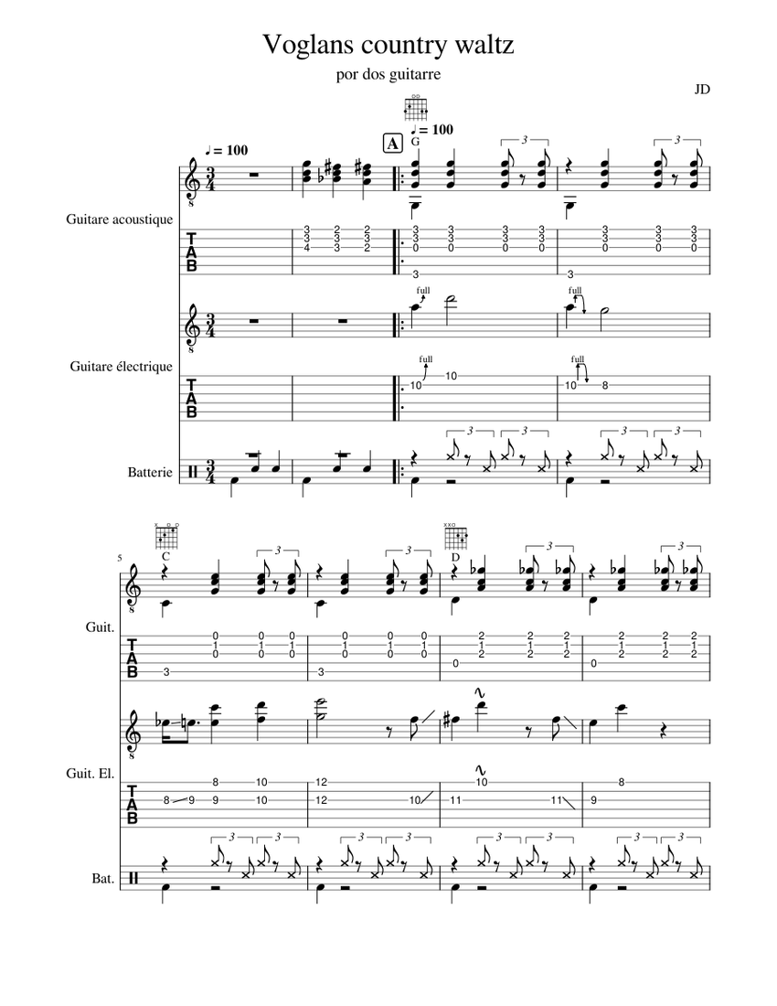 country waltz version longue - piano tutorial