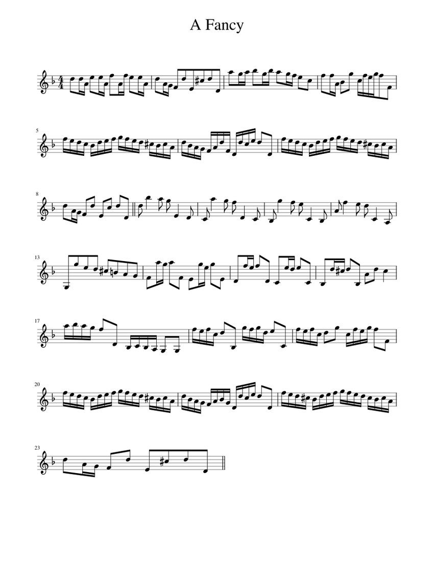 A Fancy Sheet music for Piano (Solo) | Musescore.com