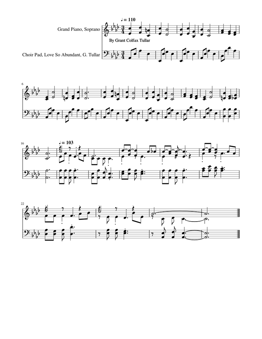 Jesus the Savior, dying on Calvary - Grant Colfax Tullar Sheet music ...