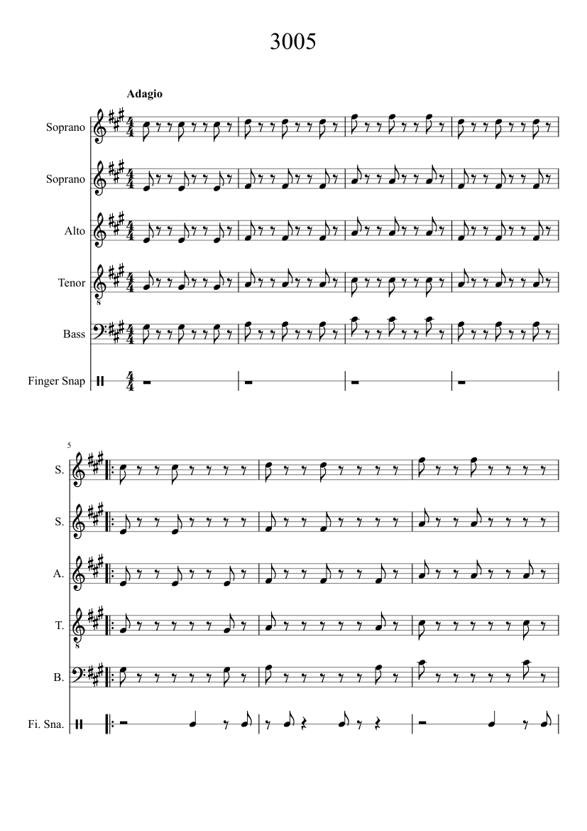 3005 Childish Gambino