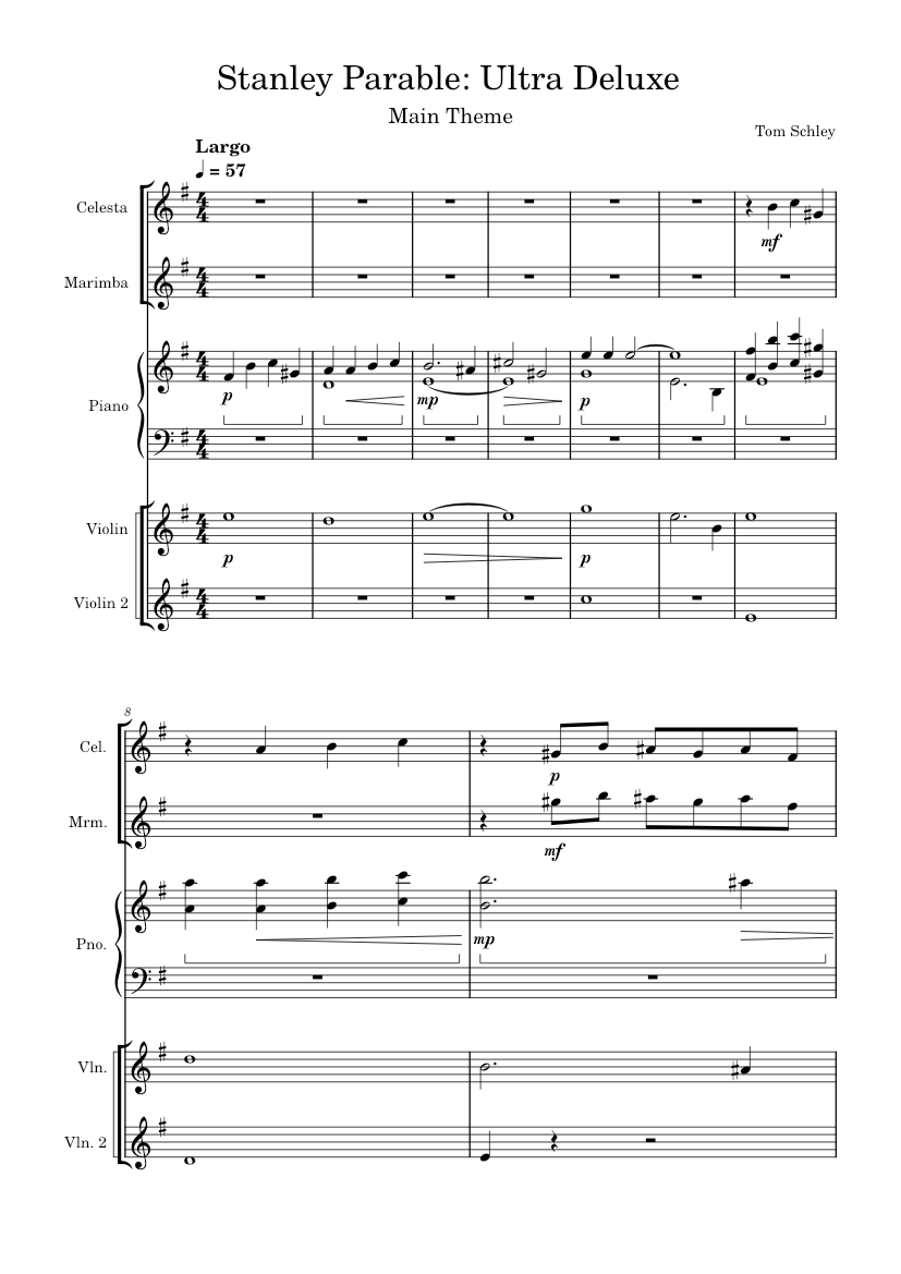 The Stanley Parable: Ultra Deluxe - Main Theme – Tom Schley Stanley ...