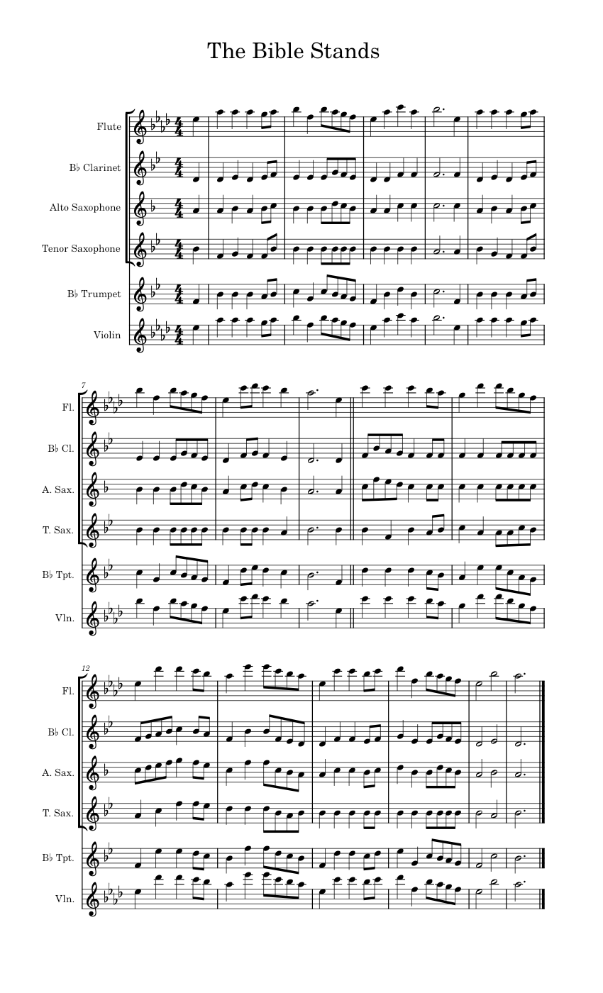 The bible stands – Haldor Lillenas The Bible Stands – Haldor Lillenas ...