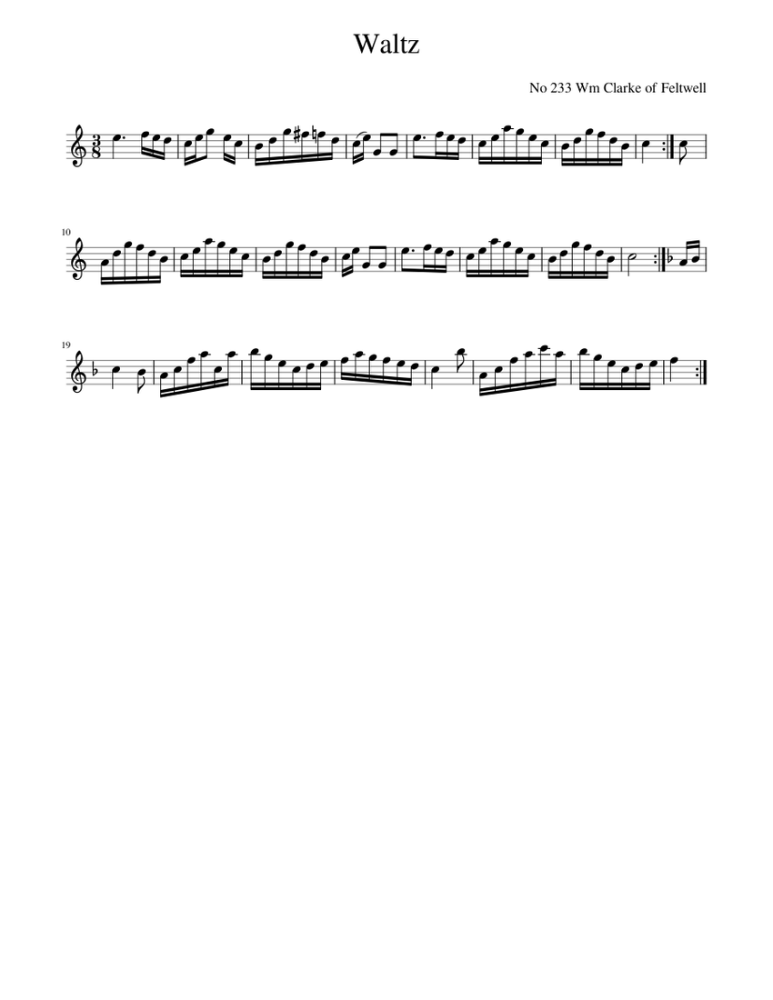 Waltz Sheet music for Piano (Solo) | Musescore.com