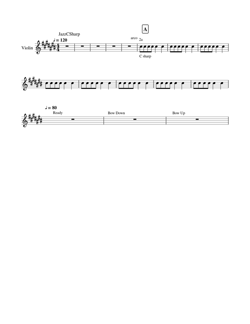 JazzCSh - Violin Yellow Belt Sheet music for Violin (Solo) | Musescore.com