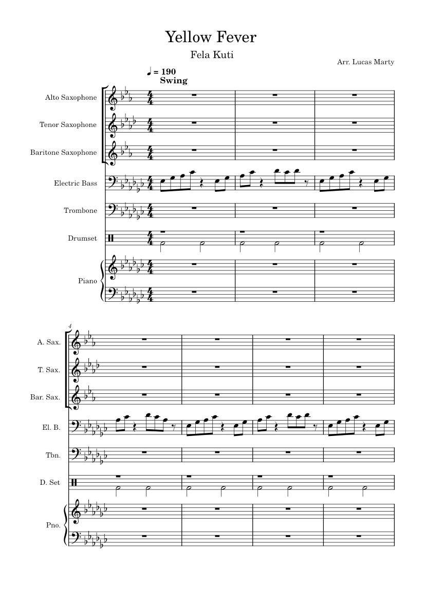 Yellow fever - master plan – Misc Unsigned Bands Yellow fever - Fela ...