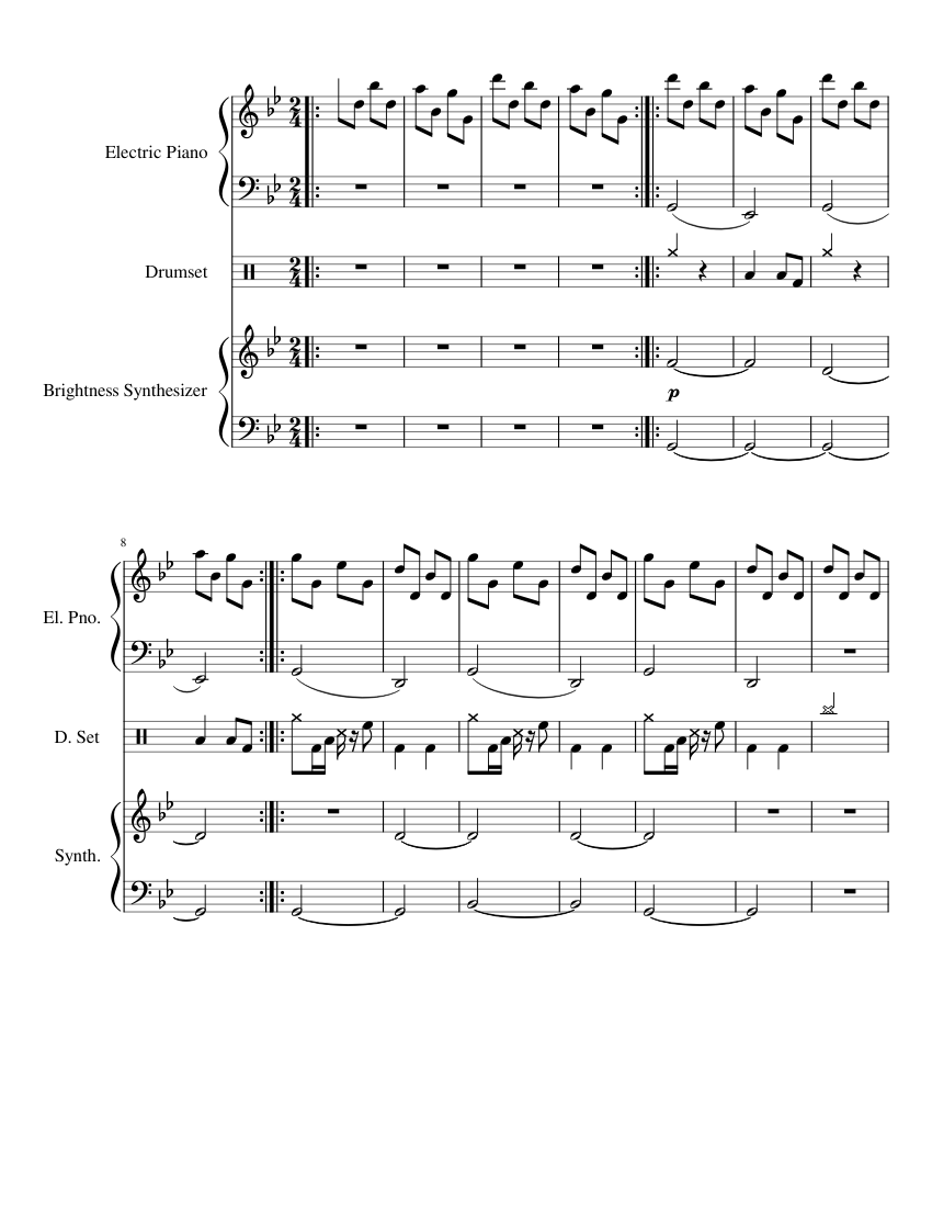 Falling - piano tutorial