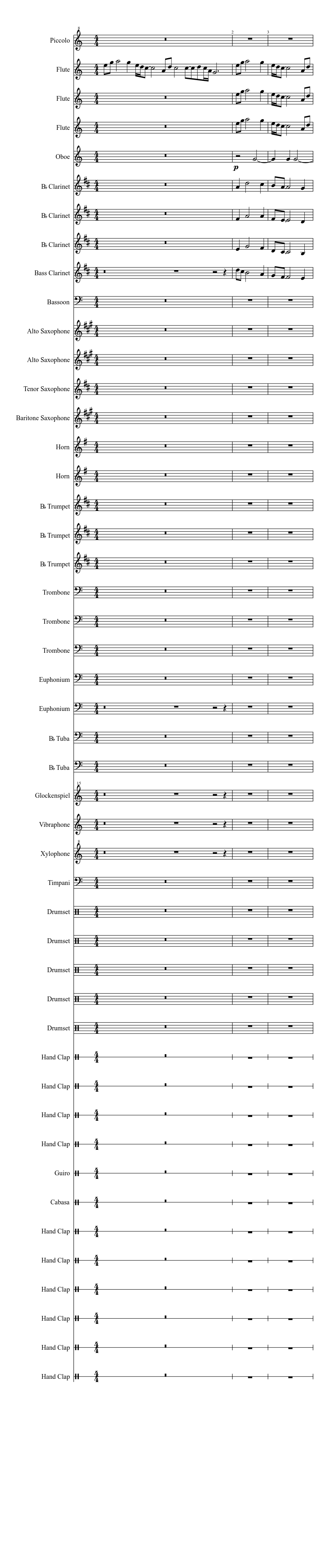 African Dreams by: brant karrick Sheet music for Trombone, Tuba, Flute ...