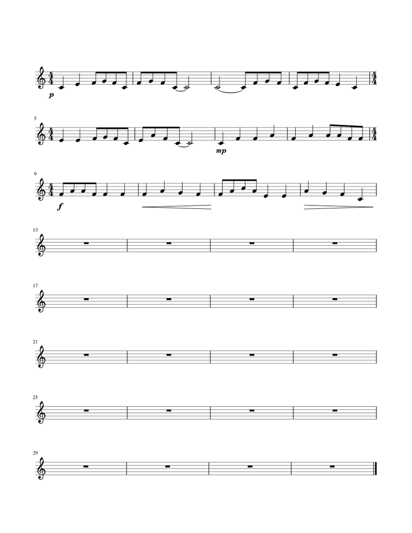 Music Composition Sheet music for Piano (Solo) | Musescore.com