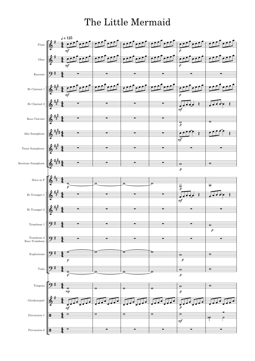 The little mermaid - part of your world – Misc Soundtrack The little ...