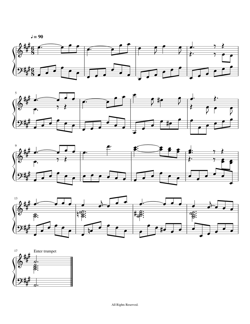 Project Sheet music for Piano (Solo) | Musescore.com