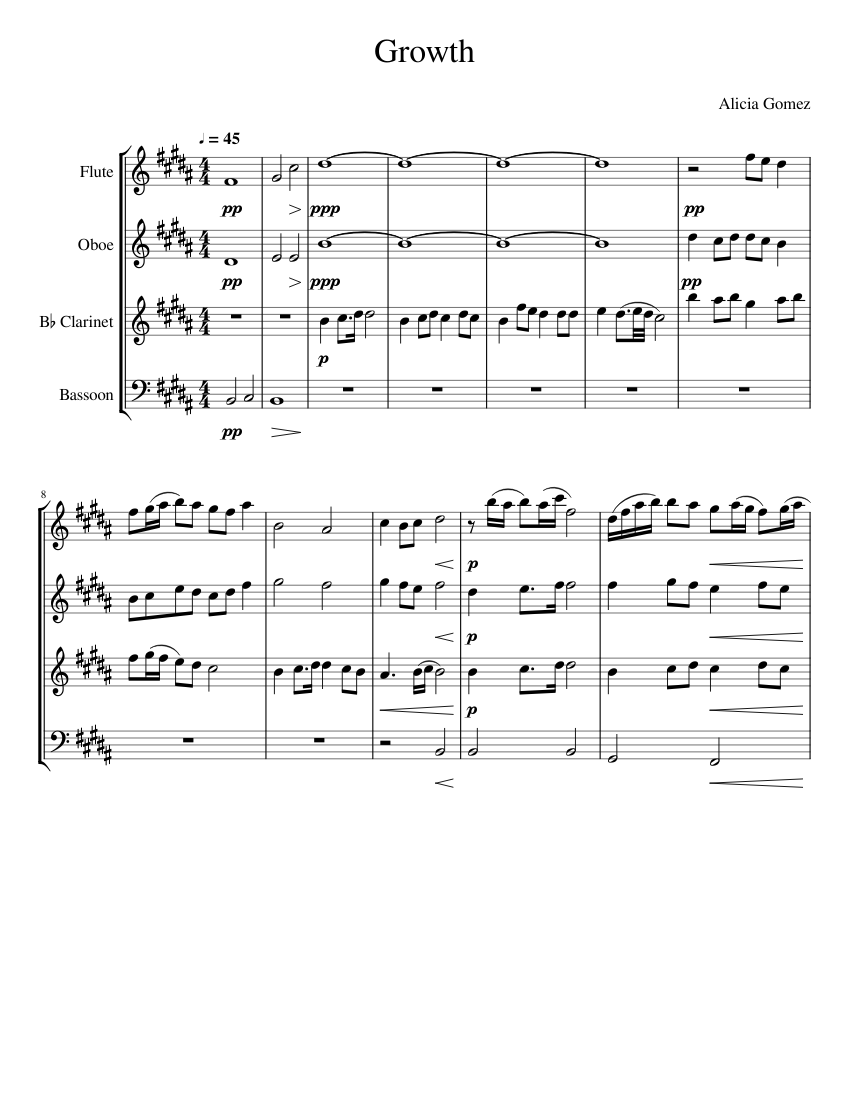Growth - piano tutorial