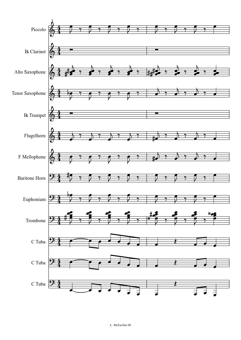 Stuff Like That - Quincy Jones (1978) Sheet music for Trombone, Tuba ...