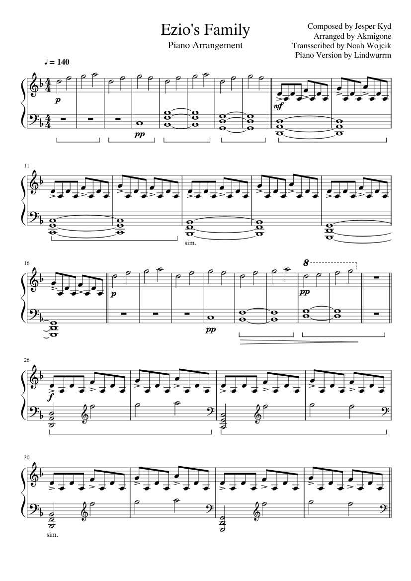 Epic Sheet music for Piano (Solo) | Musescore.com