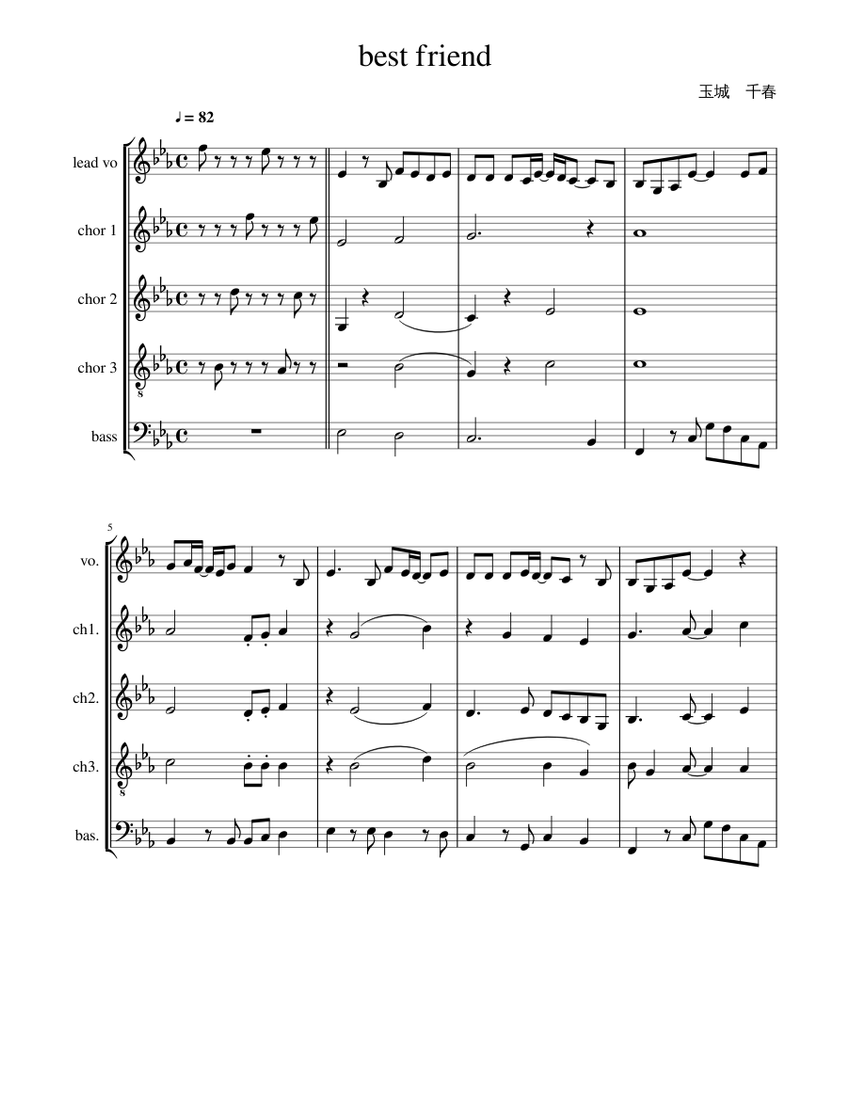 best friend - piano tutorial