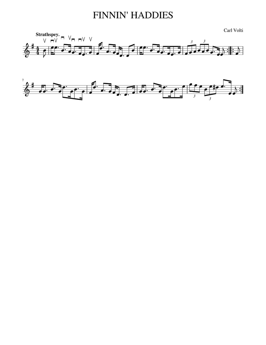 Carl Volti - FINNIN' HADDIES Sheet music for Piano (Solo) | Musescore.com