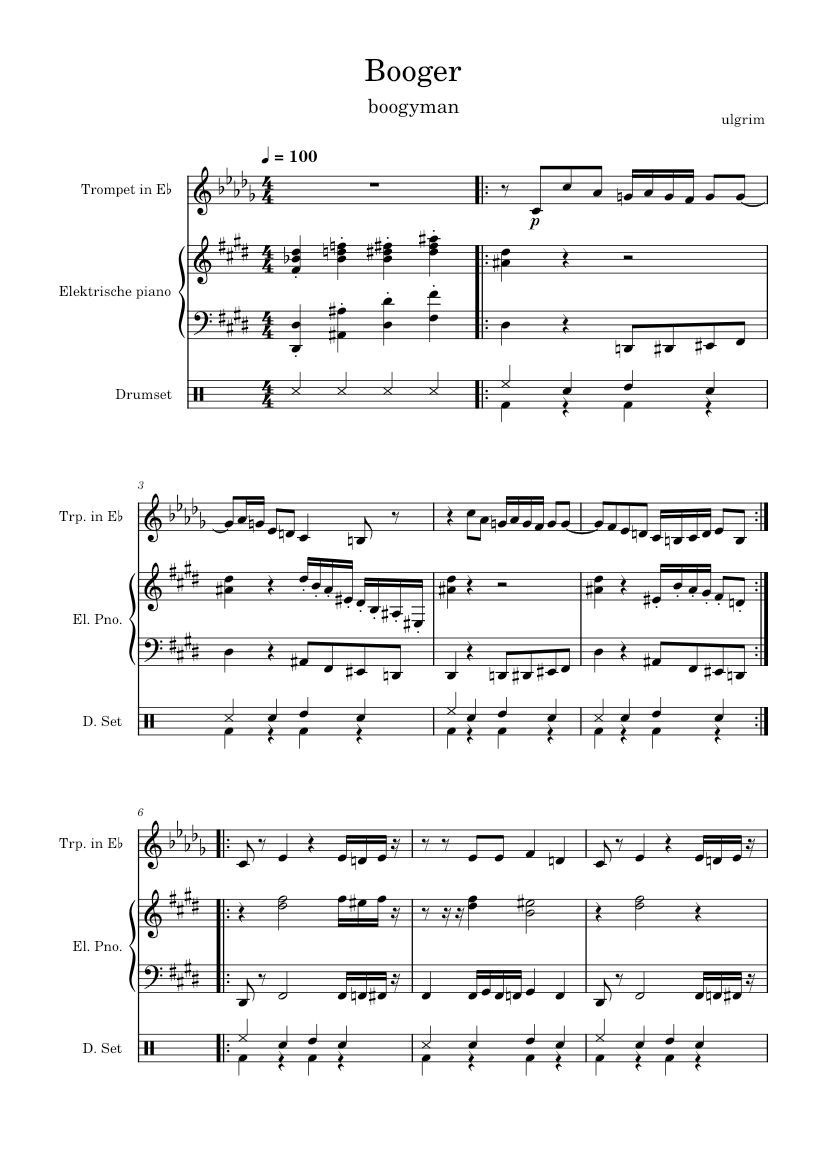 Gta san andreas theme – Misc Computer Games Sheet music for Piano, Drum ...