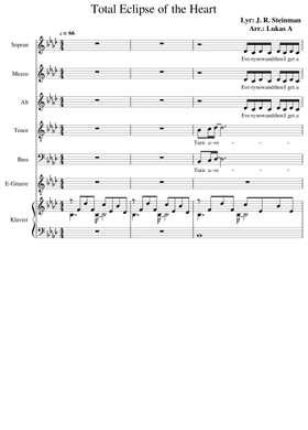 Total Eclipse Of The Heart Guitar Chords