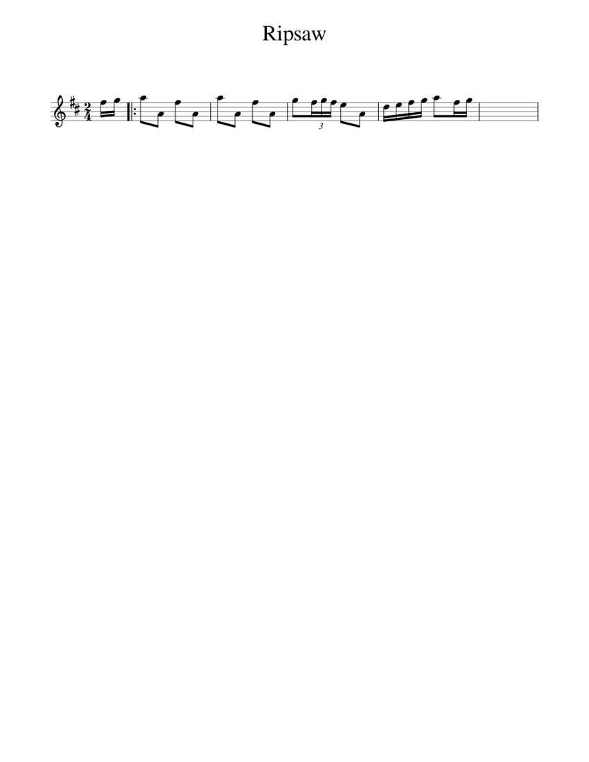 Ripsaw Sheet music for Piano (Solo) | Musescore.com