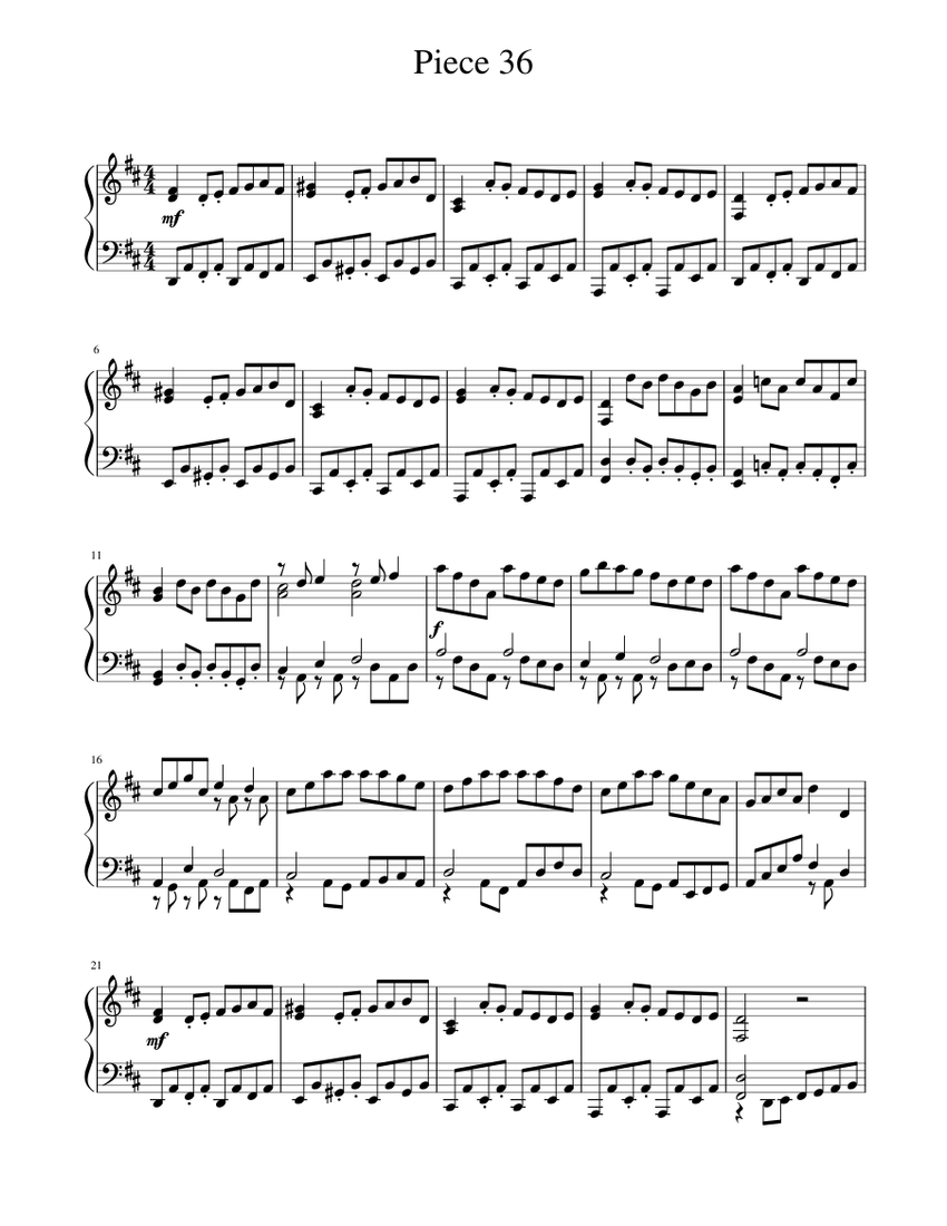 The Adventures of Jimmy the Chimp Sheet music for Piano (Solo ...