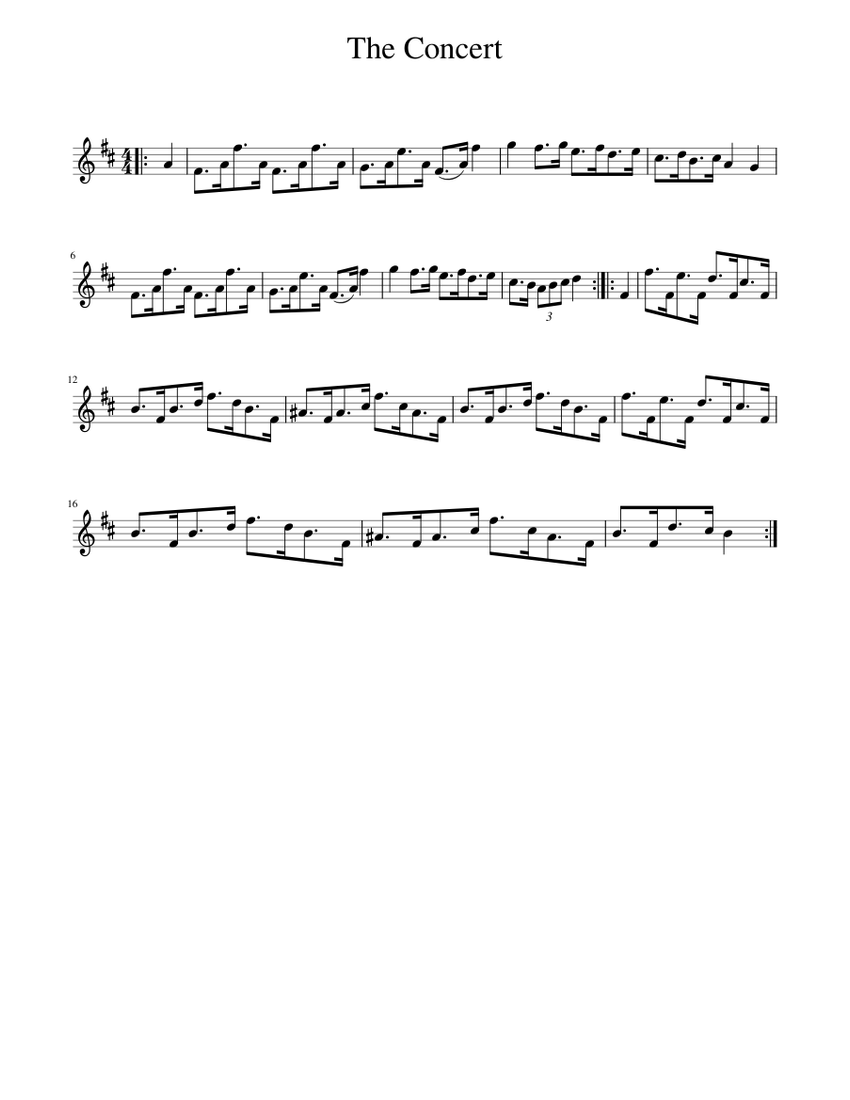 The Concert Sheet music for Piano (Solo) Easy | Musescore.com