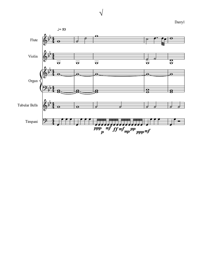 Score - piano tutorial