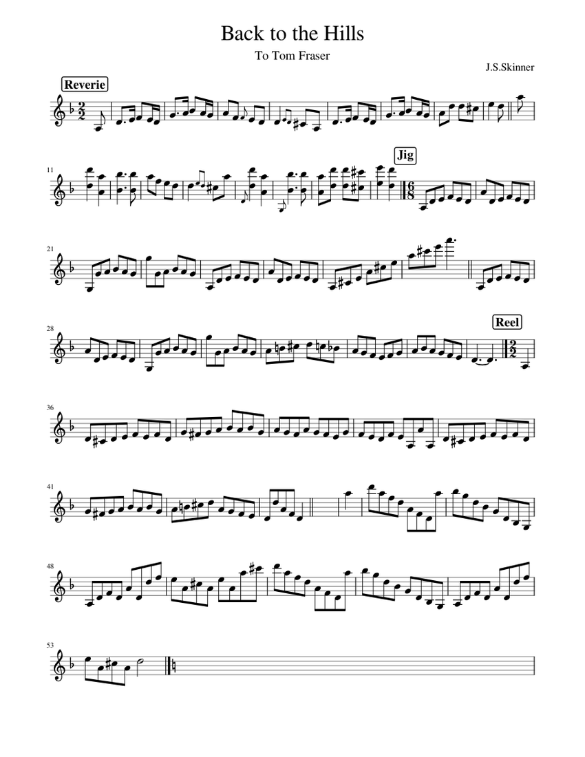 Back to the Hills Sheet music for Piano (Solo) Easy | Musescore.com
