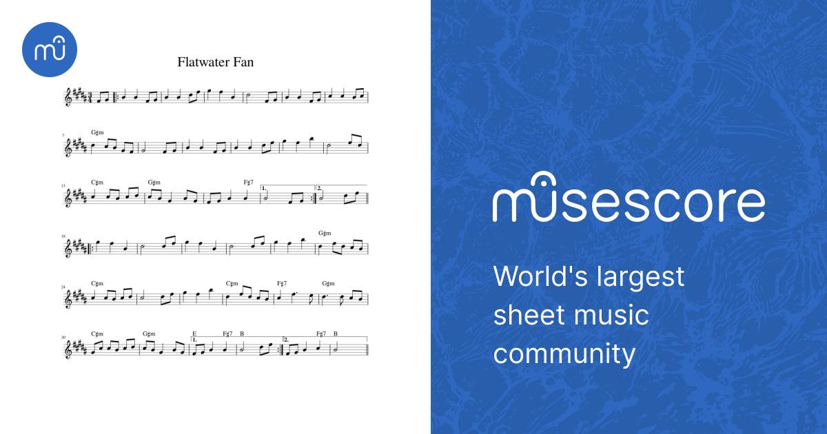 FlatWater Fran Sheet music for Flute (Solo) | Musescore.com