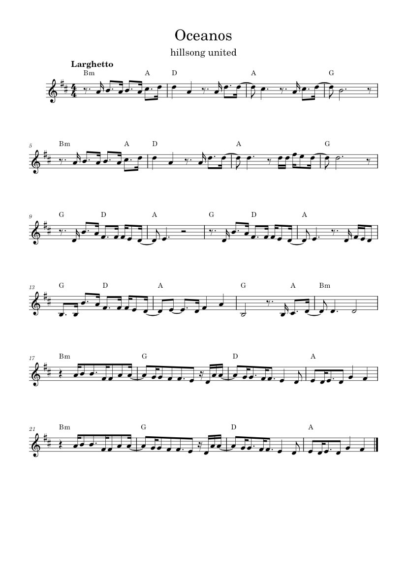 Oceans – Hillsong United Sheet Music with Chords for Piano (Solo) Easy ...