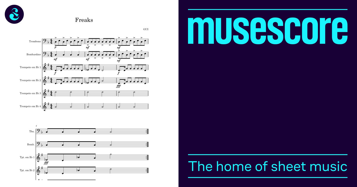 Freaks – Timmy Trumpet Freaks Sheet music for Trombone, Tuba, Trumpet ...