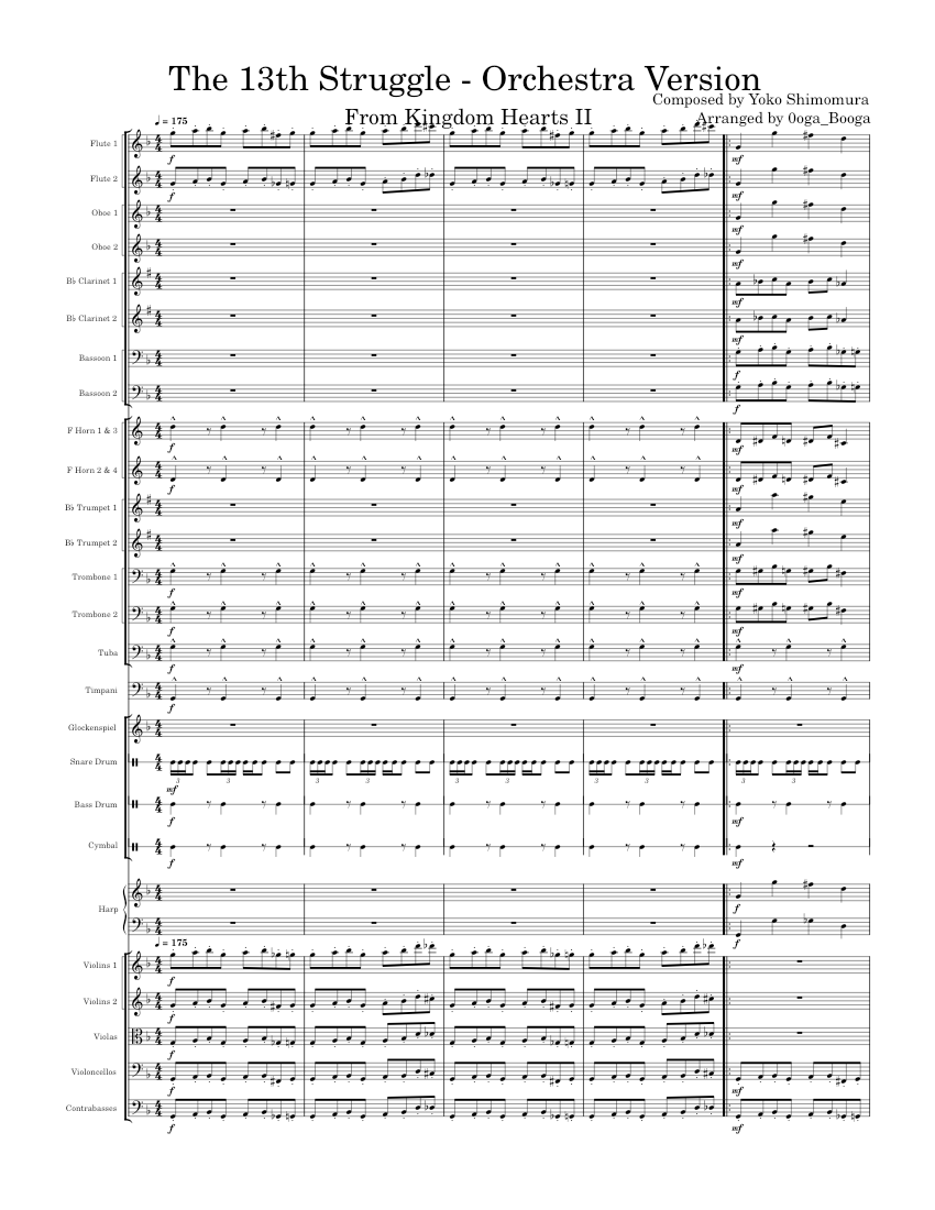 The 13th Struggle – Yoko Shimomura The 13th Struggle - Orchestra ...