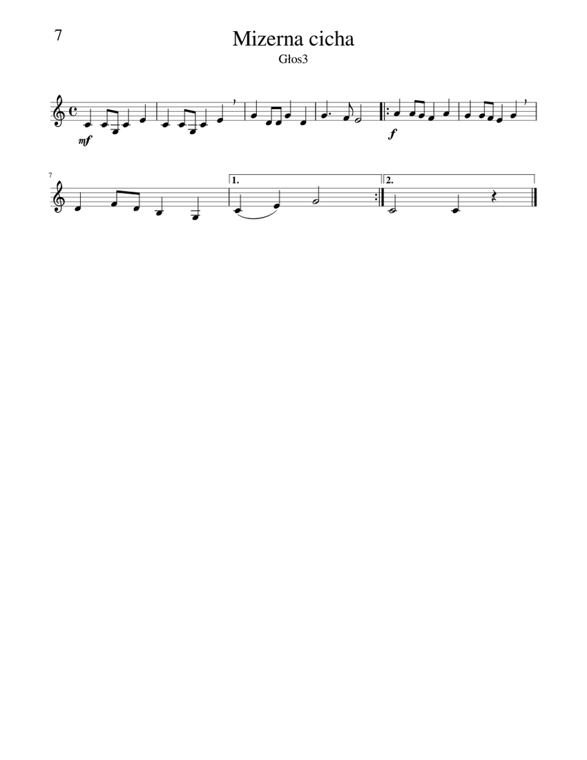 Mizerna cicha głos 3 - piano tutorial