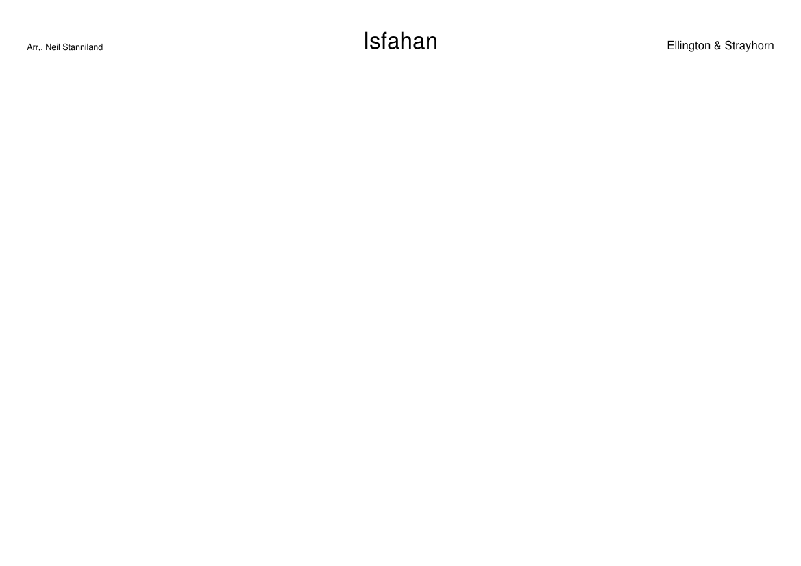Isfahan Sheet music for Drum (other) (Solo) | Musescore.com