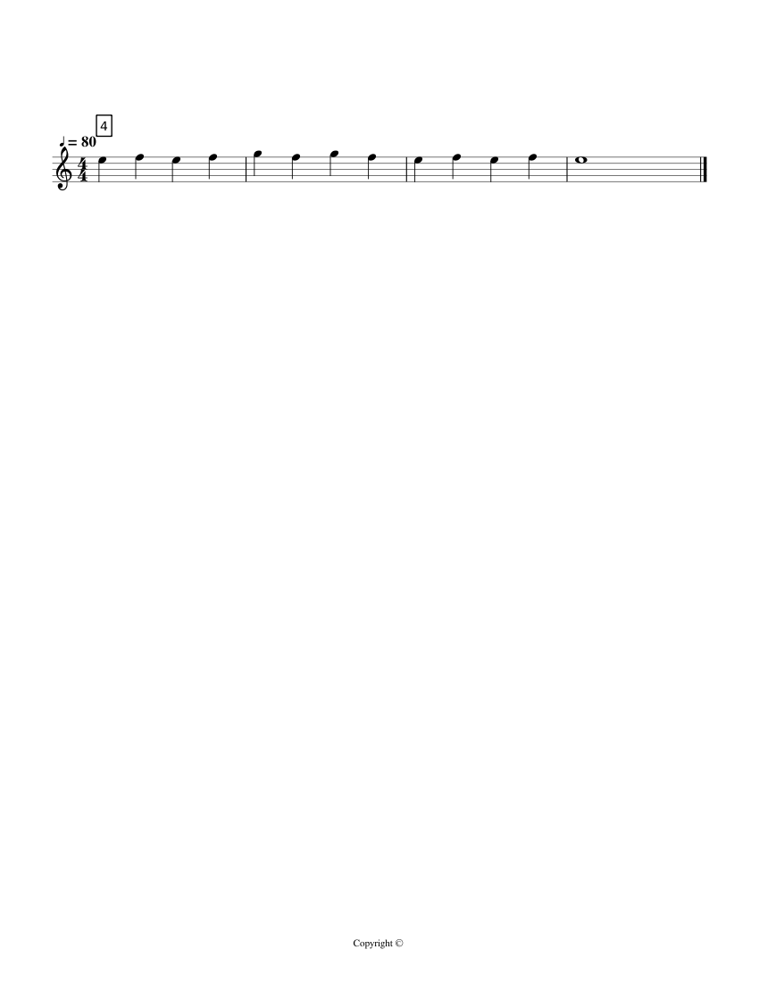 E1-String #4 Sheet music for Guitar (Solo) | Musescore.com