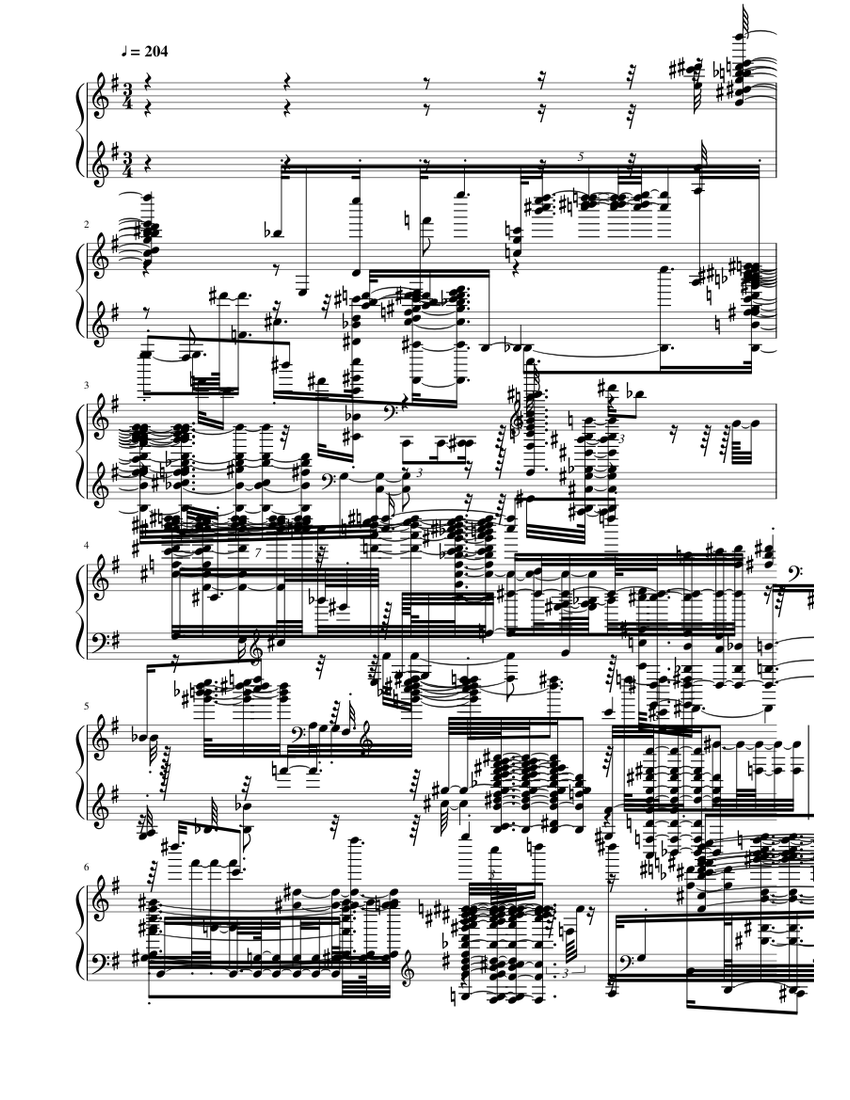 Smash_Mouth_-_All_Star Midi conversion Sheet music for Piano (Solo ...