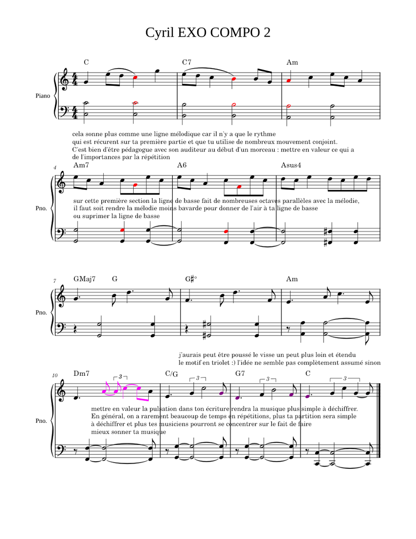 Cyril Sheet music for Piano (Solo) | Musescore.com