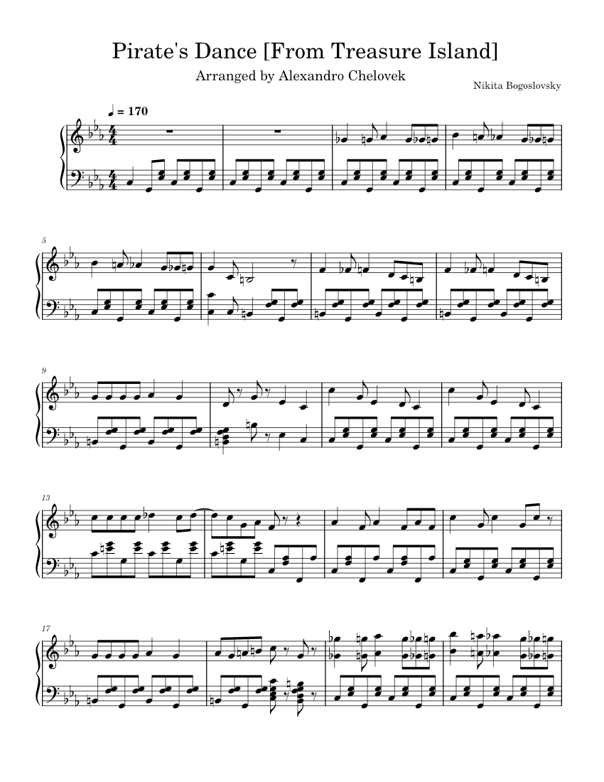 Treasure Island – Nikita Bogoslovsky Pirate's Dance [From Treasure ...