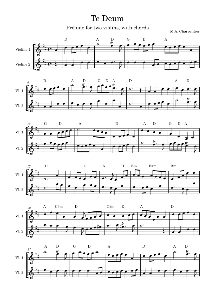 Te Deum, H.146 – Marc-Antoine Charpentier Te Deum (Eurovision song) Marc-Antoine Charpentier ...