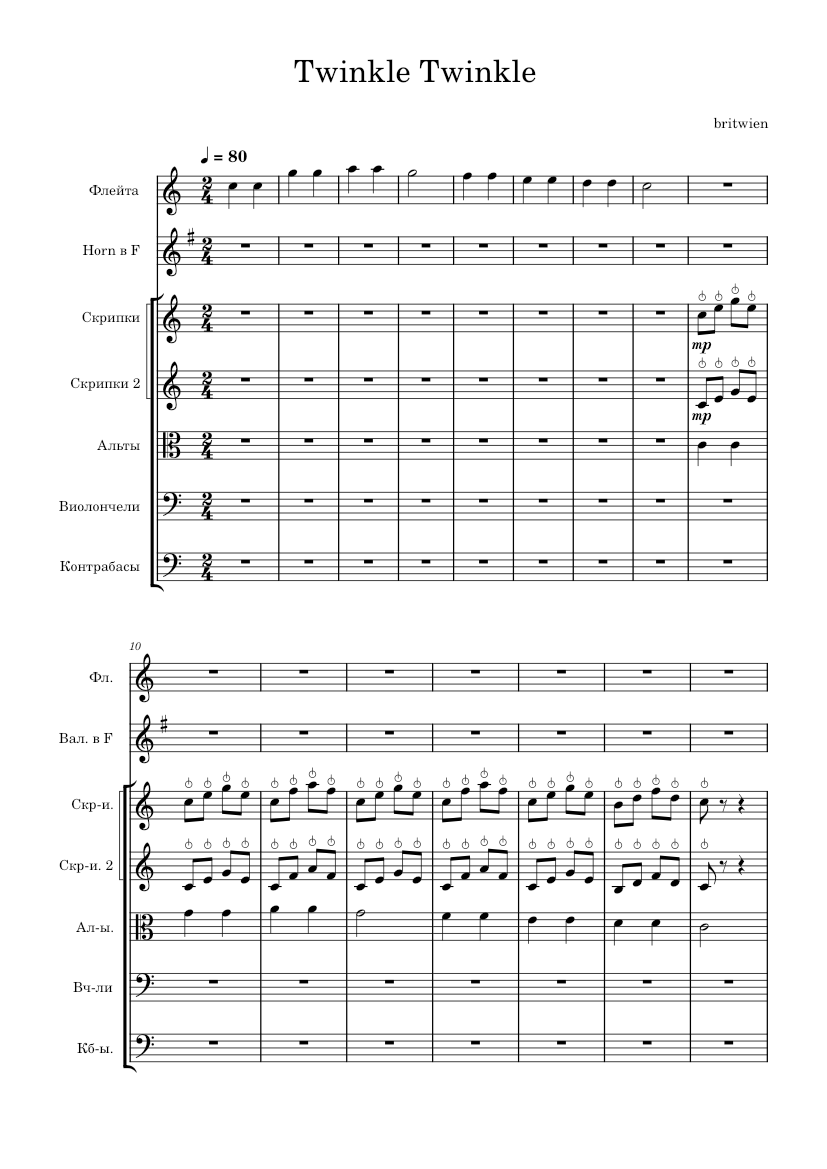 Twinkle Twinkle Little Star – Wolfgang Amadeus Mozart Twinkle twinkle ...