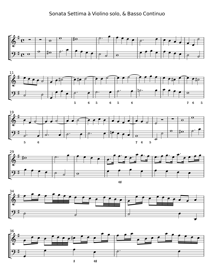 SONATE OVER CANZONI PER VIOLINO E BASSO CONTINUO - MARCO UCCELLINI ...