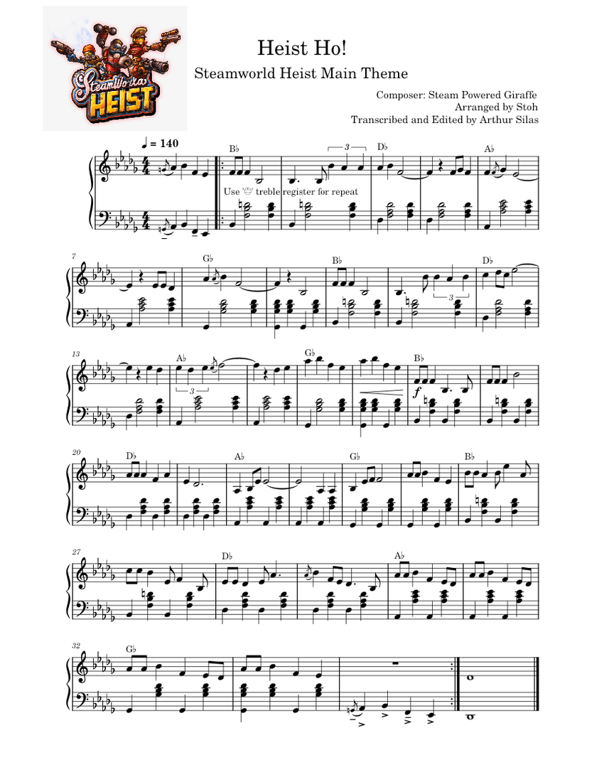 Steamworld Heist (Main Theme): Heist Ho! – Steam Powered Giraffe ...