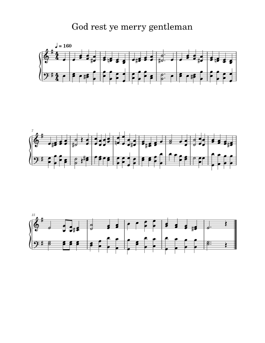 God rest ye merry gentlemen – Misc Christmas God rest ye merry ...